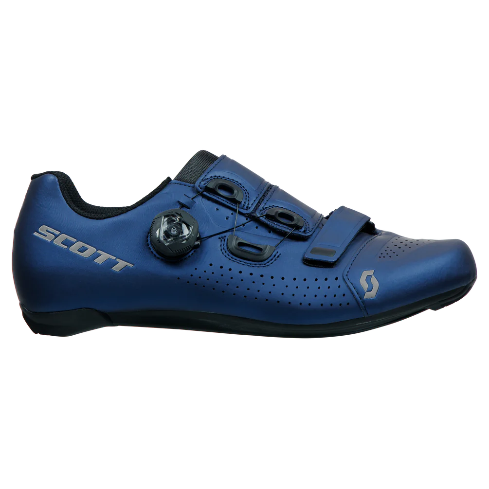 SCOTT SHOE TEAM BOA METALLIC BLUE-BLACK